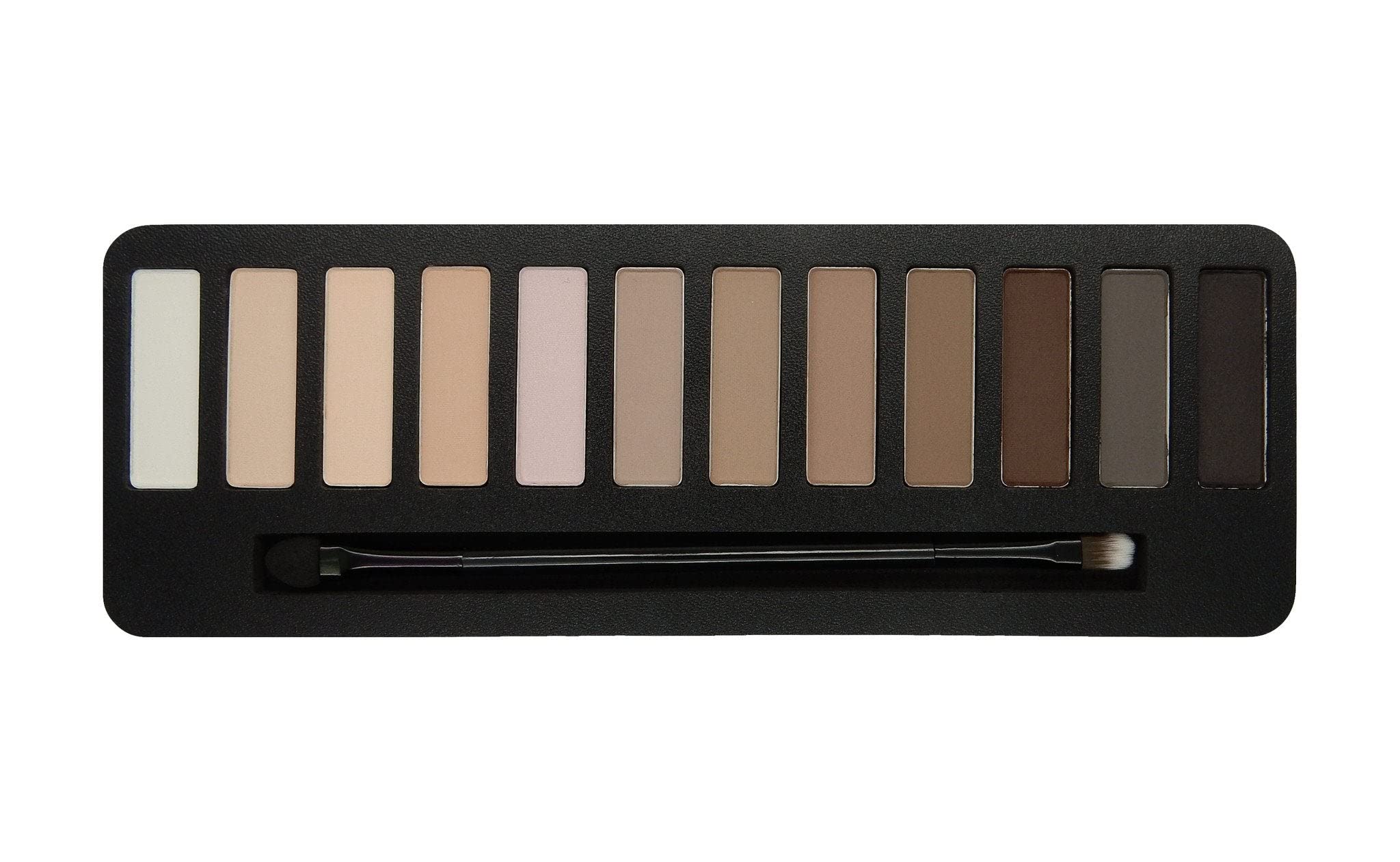 W7 Mighty Mattes Eyeshadow - 12 Matte Nude Colours β Flawless & Natural Long-Lasting Makeup Palette