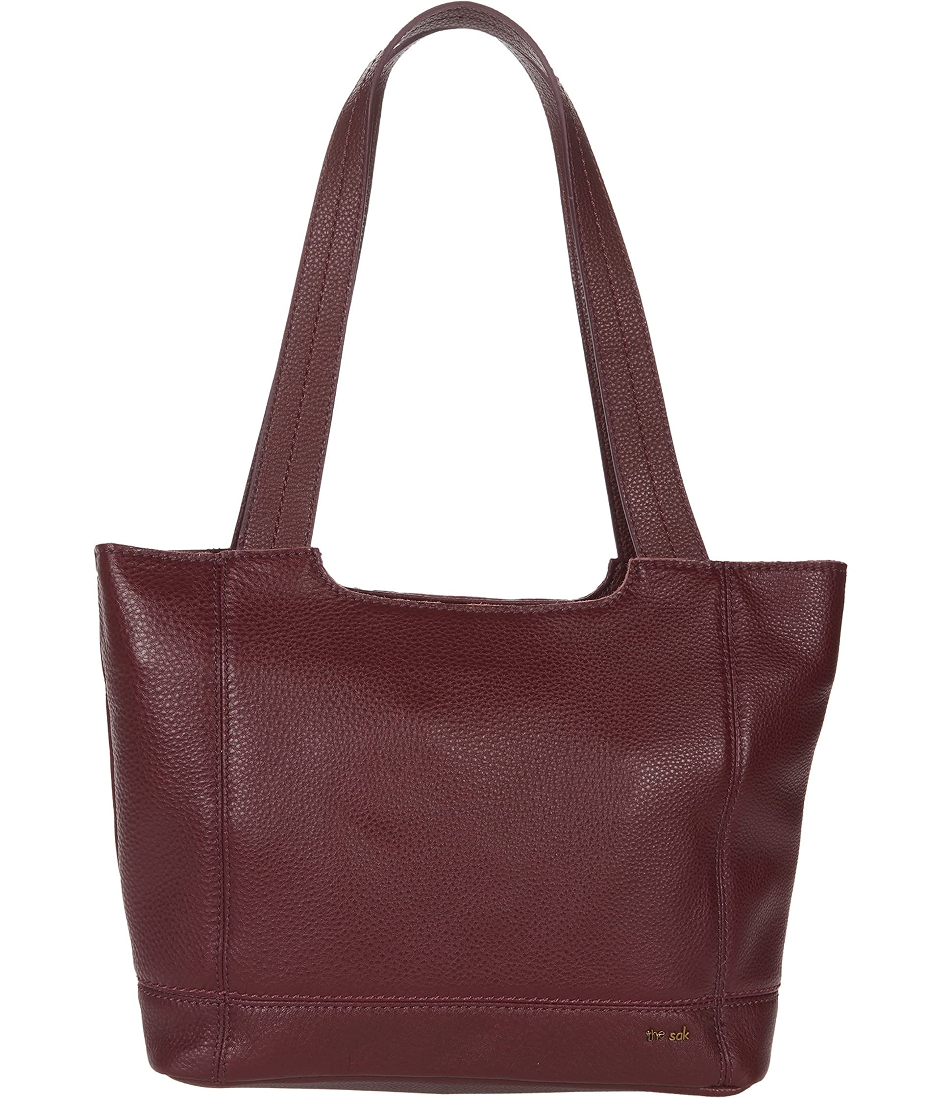 The Sak De Young Leather Tote, Cabernet