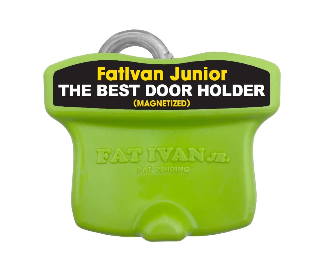 The Original Fat Ivan Junior Fold Up Doorstop Wedge with Magnet (Pack of 2)