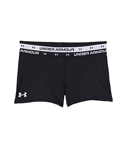 Under Armour Armour Heatgear Shorty, Black (001)/White, Youth Small