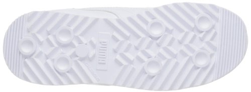 PUMA unisex child Roma Basic Sneaker, White/Light Gray, 10 Toddler US