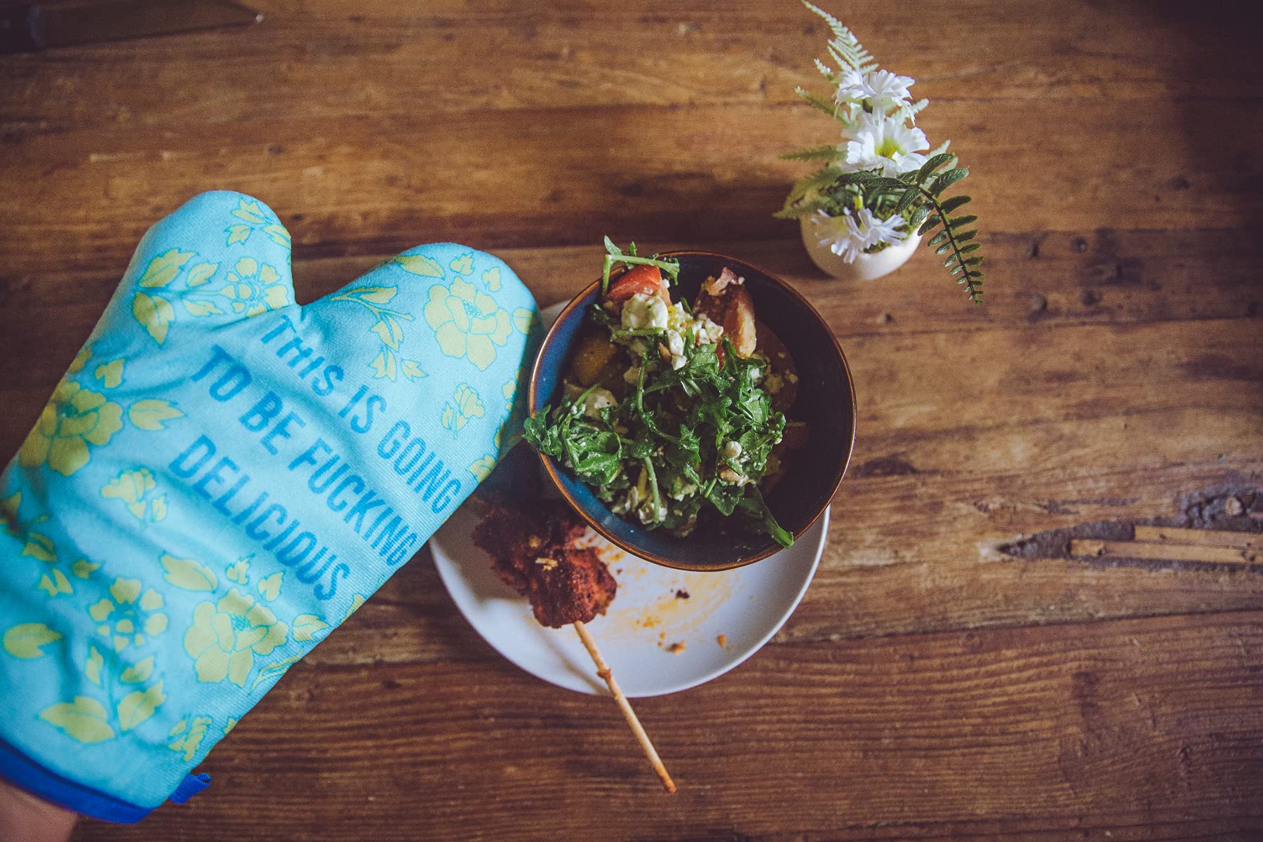 This is Going to Be F*cking Delicious Oven Mitt Funny Cooking Chef Graphic Baking Glove Funny Graphic Kitchenwear Funny Food Novelty Cookware Multi Oven Mitt