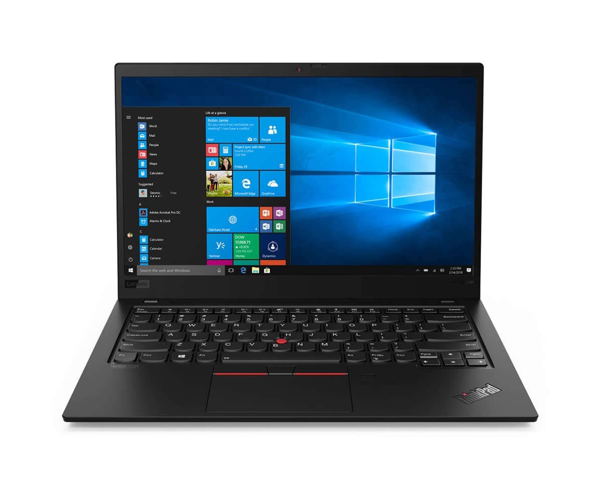 ThinkPad X1 Carbon Gen 7 14-inch FHD Touchscreen Laptop, Intel Core i7- 8665U, 16GB RAM, 512GB SSD, Win 11 Pro Ultraportable (Renewed)