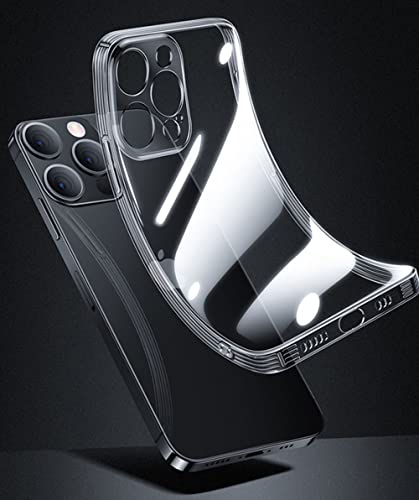 ZEZHOU Crystal Clear iPhone 11 Pro Case with Camera Lens Protector, Non Yellowing, Upgraded Soft Inner Silicone Bumper Shockproof Military Grade Drop Protection Thin Phone Case for iPhone 11 Pro 5.8"