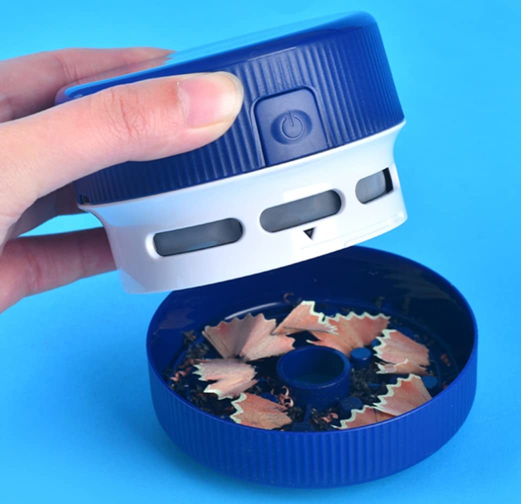 Veekar Mini Portable Handheld Cordless Tabletop Crumb Sweeper Desktop Vacuum Cleaner