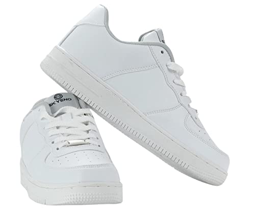 Unisex-Adult Basketball Shoe White