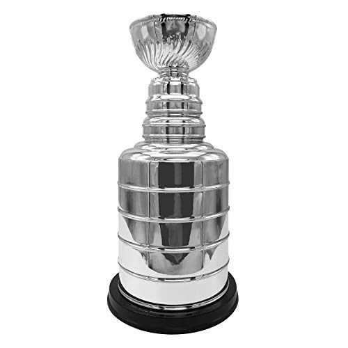 The Sports Vault NHL Boston Bruins 8-inch Stanley Cup Champions Trophy Replica, Silver