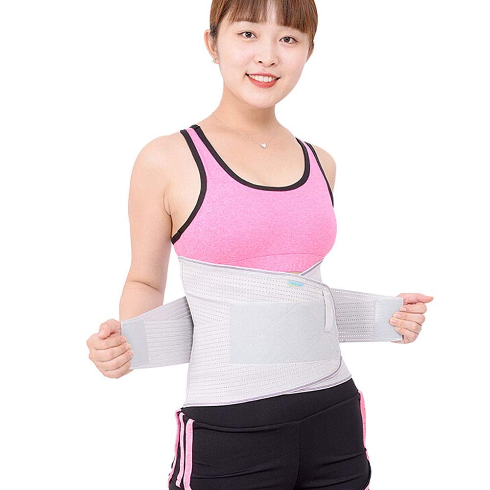 TANGIST Lumbar Brace for Men & Women Waist Trainer Lumbar Support Corrective Posture Relief Lower Back Pain Herniated Disc and Scoliosis (Size : S)