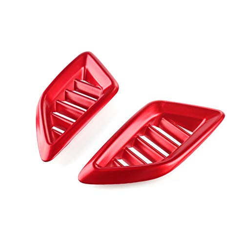 Thenice for 10th Gen Accord Dashboard Air Vent Decal Trims Wind Outlet Decoration Stickers for Honda Accord 2018 2019 2020 -Red