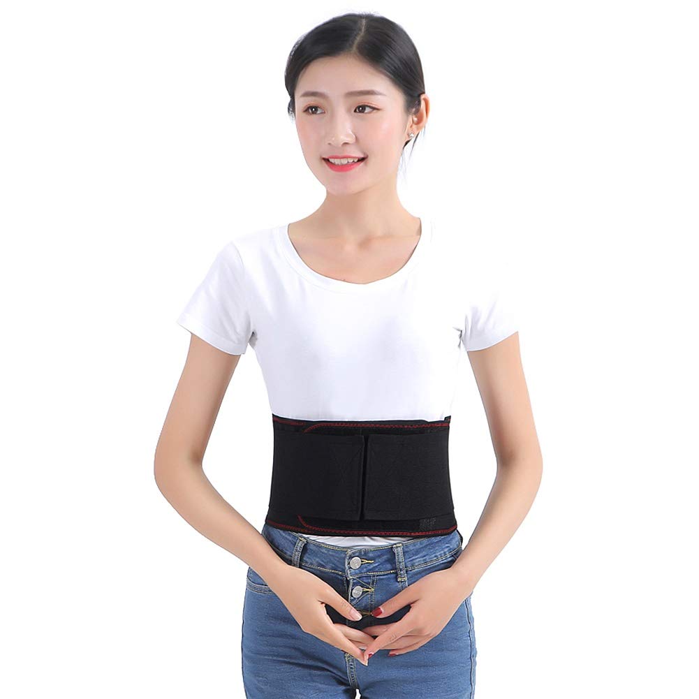 TANGIST Lumbar Brace Self-heating Lower Back Support Belt Magnet Therapy For Pain Relief And Injury Prevention Adjustable Breathable (Size : S)