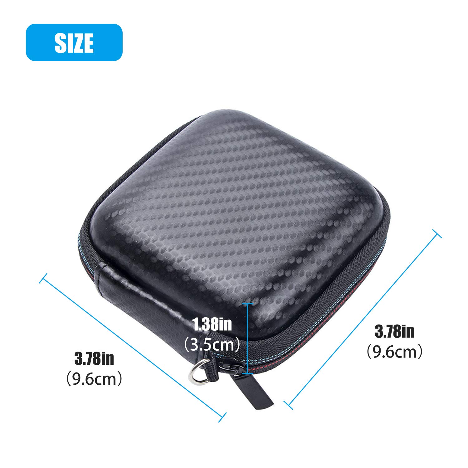 ProCase Hard Travel Carrying Case for BlueDriver Professional OBDII OBD2 Scan Tool, Shockproof EVA Car and Auto Mini Carrying Storage Case –Black