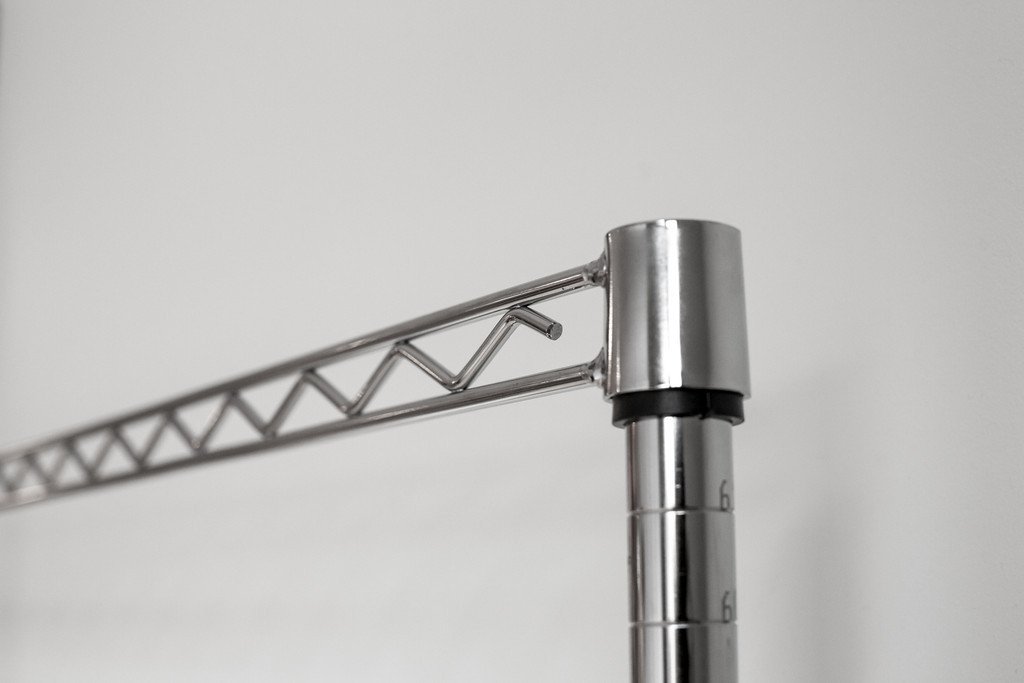 Omega Products Corporation 18" Wide Chrome Hang Rail