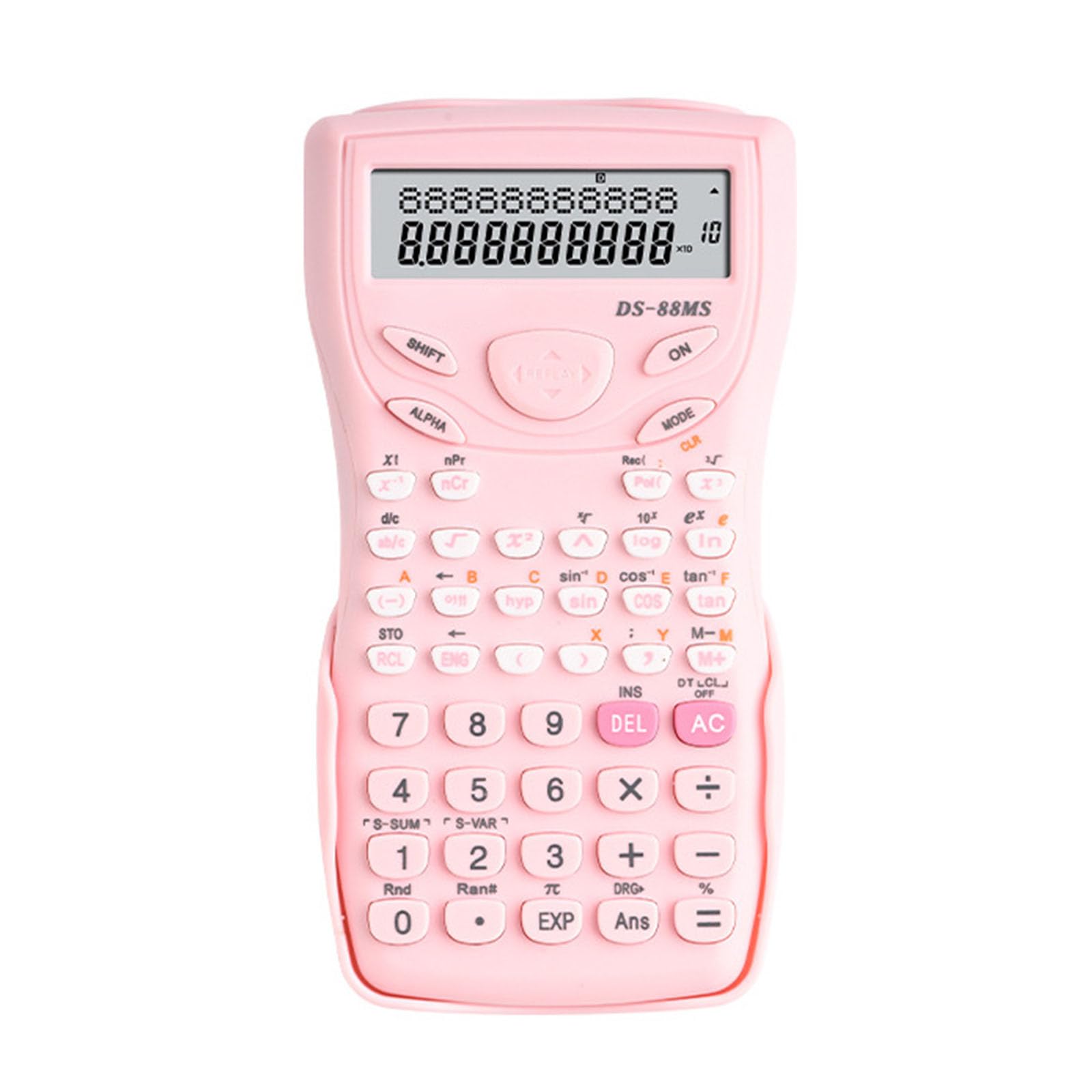 Students Function Calculator Essential Scientific Digital Calculators with 240 Functions 12 Digits Widescreen Display Portable Calculator Battery Powered Calculator Hard Protective Case School