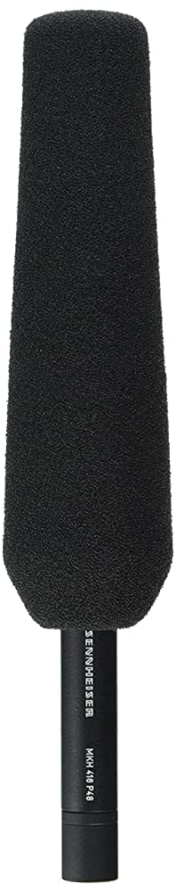 Sennheiser MKH416-P 48 U3 Short Shotgun Condenser Microphone (Renewed)