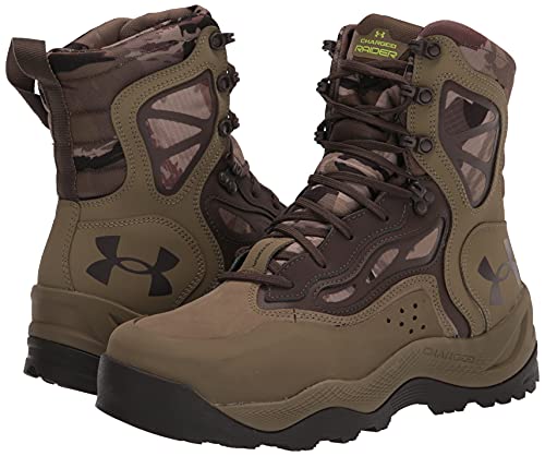 Under Armour Men's Charged Raider WP 600G, Ridge Reaper Camo Barren (900)/Bayou, 11 M US