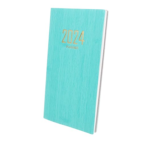 STOBOK 3pcs notebooks for work notepad for work calendar notebook daily planner notebook english agenda planner notebook planner 2024 daily planner 2024 english notebook academic planner