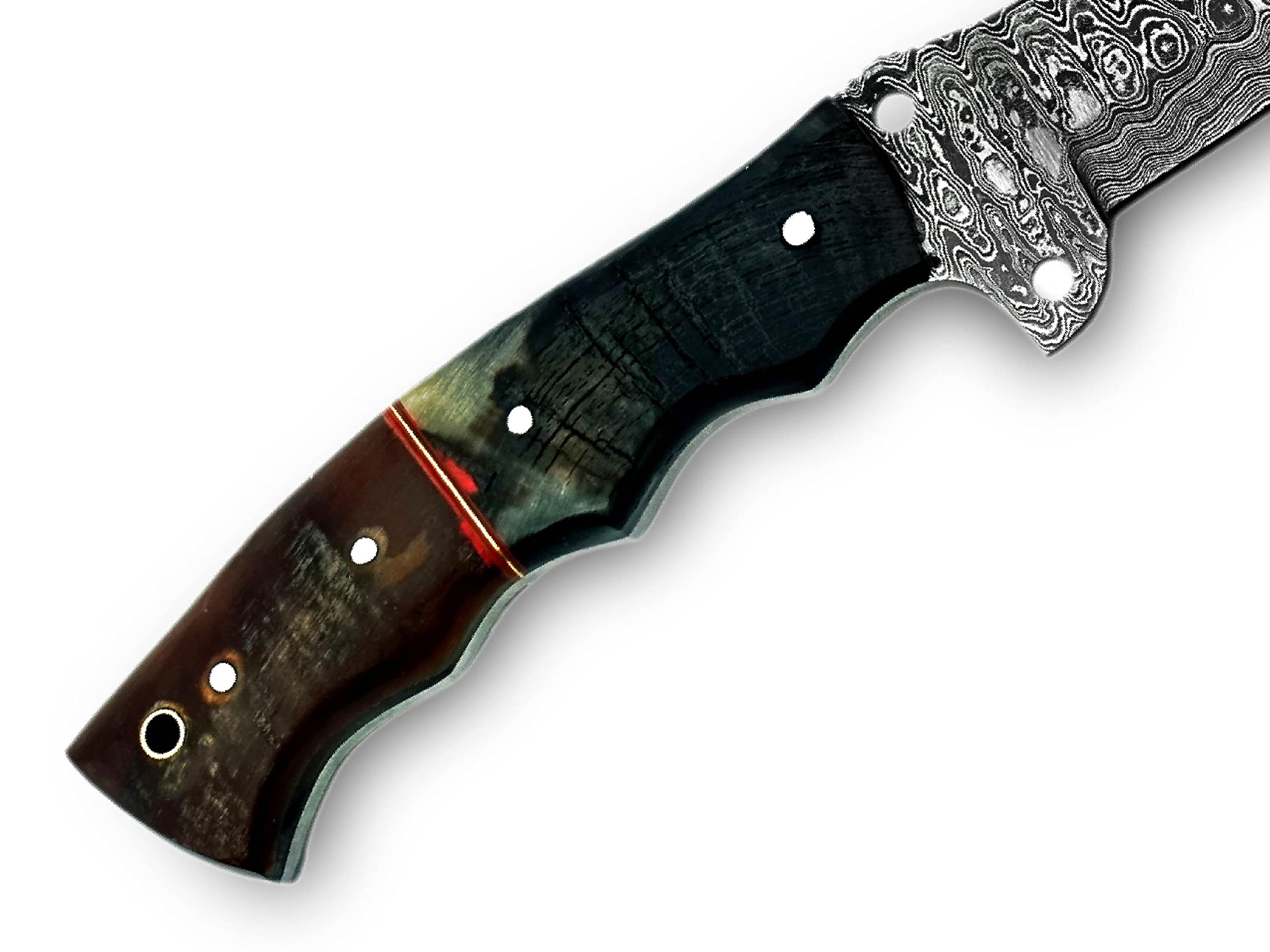 Poshland TR-30 Handmade 12.00 Inches Damascus Steel Tracker Knife - Rock Solid Handle and Blade