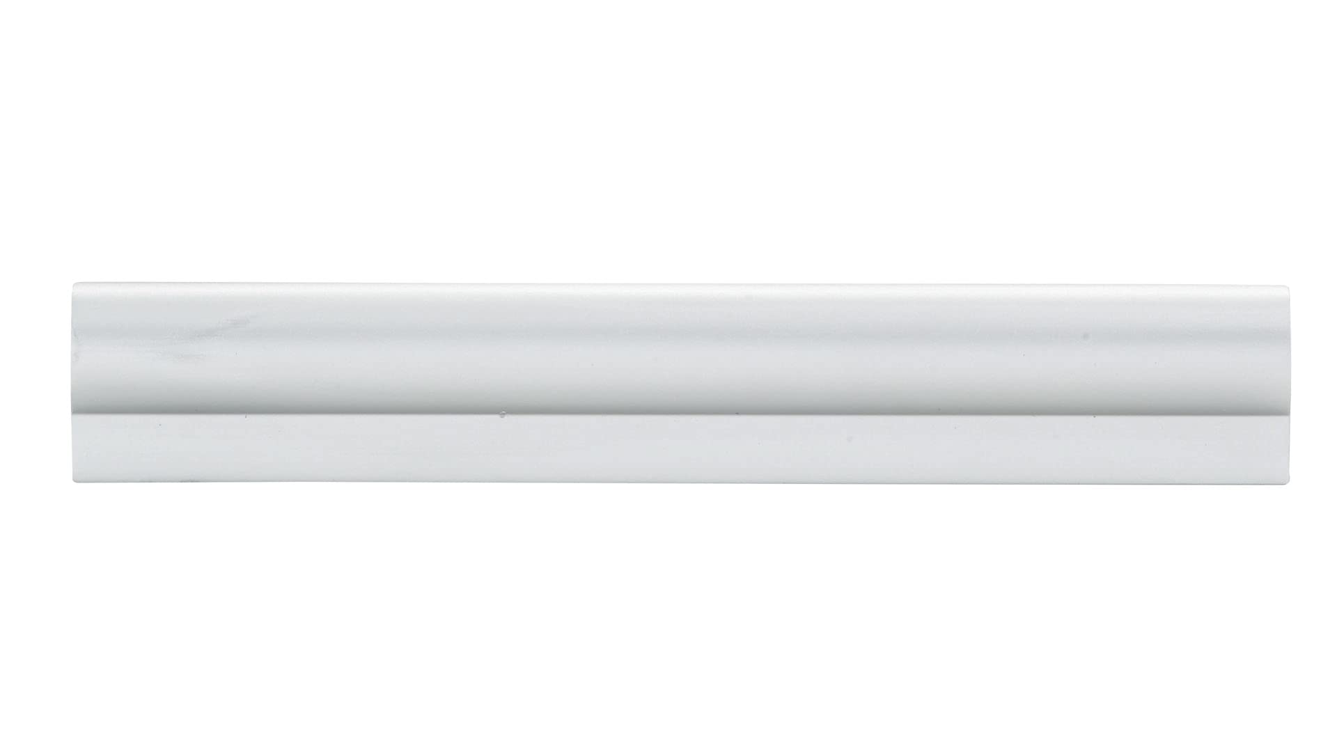 Richelieu Hardware BP46019610 Brescia Collection 3 3/4-inch (96 mm) Center-to-Center Aluminum Modern Cabinet and Drawer Finger Pull Handle for Kitchen, Bathroom, and Furniture