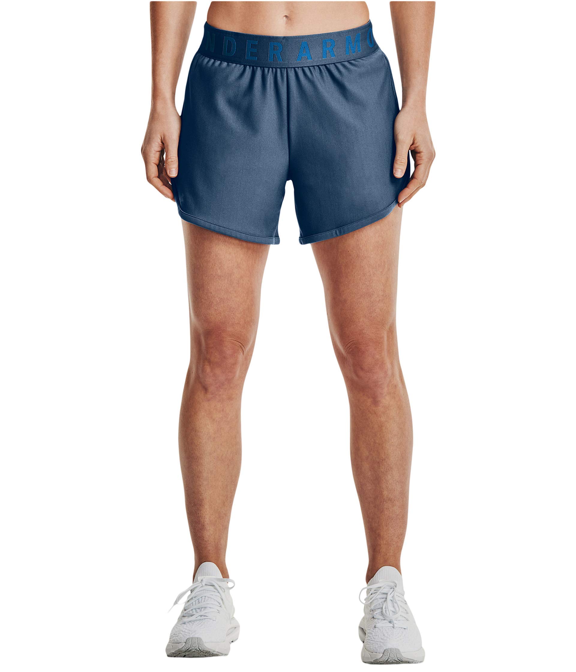 Under Armour Play Up 5" Shorts Mineral Blue/Blue Circuit SM (US 4-6) 5