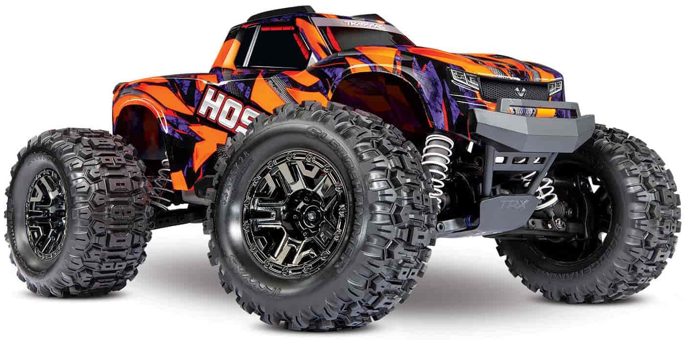 Traxxas 900764ORNG Hoss 4x4 Vxl: 1/10 Scale Monster T