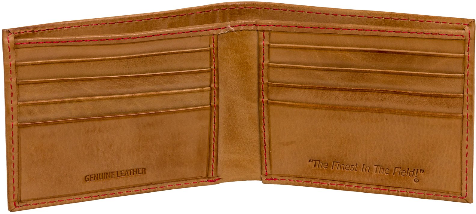 Rawlings Men's Baseball Stitch Bifold, Tan, One Size