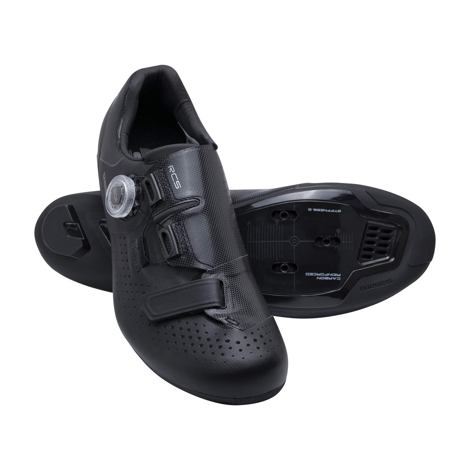 SHIMANO SH-RC500 Bicycles Shoes, Black, 11-11.5 Men (EU 46)