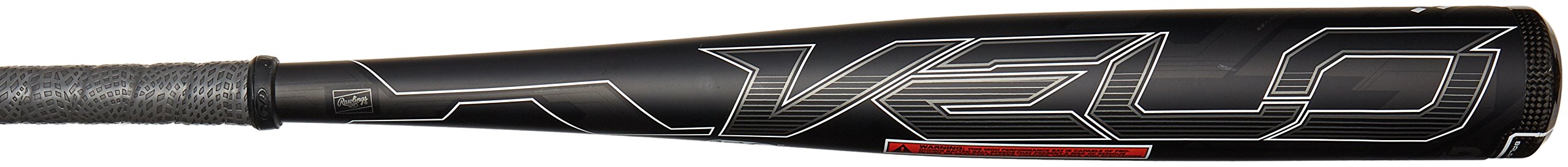 Rawlings Men's Senior League Velo Baseball Bat, Black, 31-Inch/21-Ounce