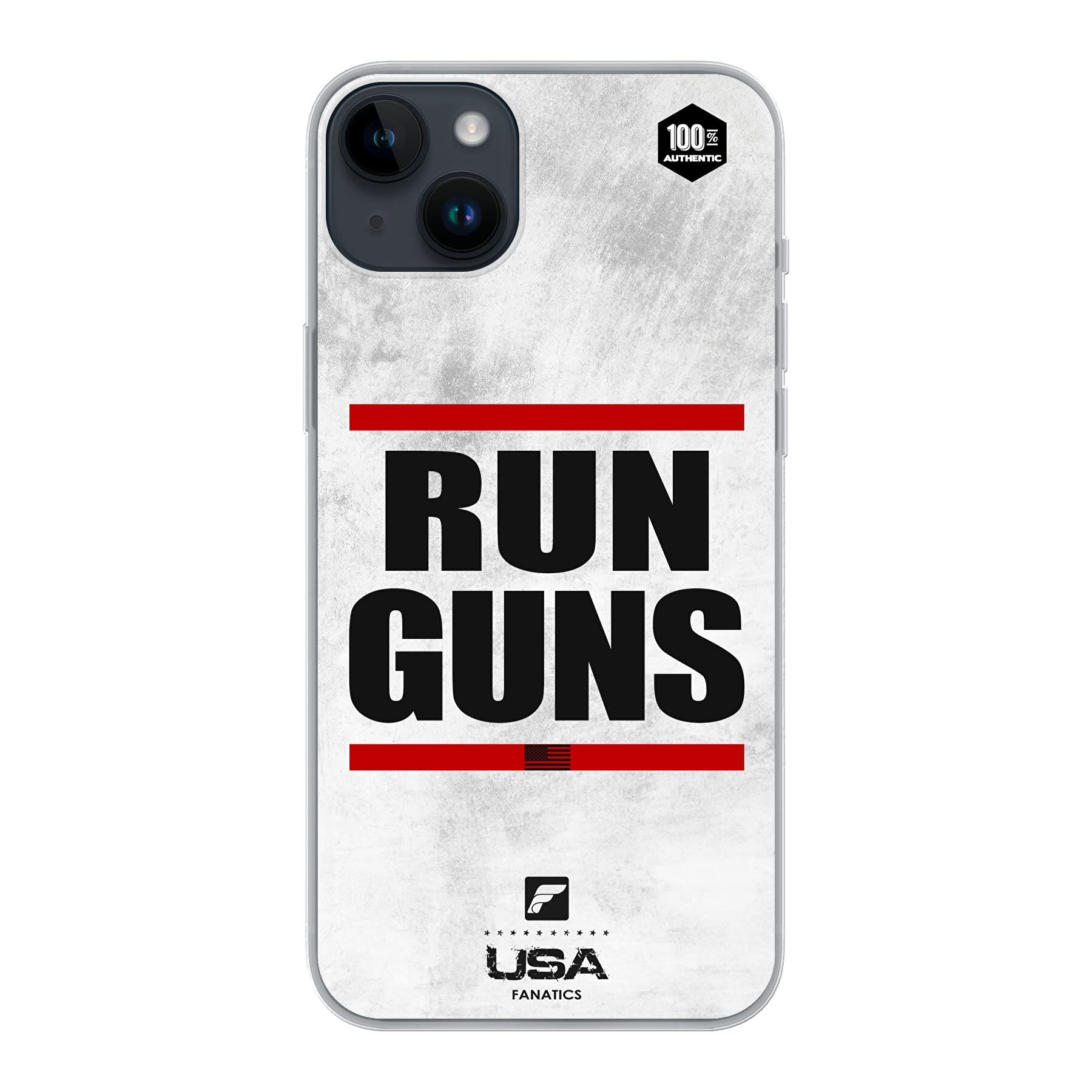 Phone Case Run Guns USA Patriot Design Silicone Transparent - Compatible iPhone and Samsung (Samsung Galaxy A52)