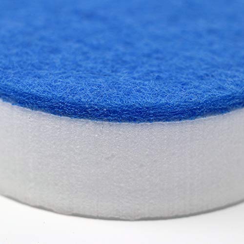 RotoEraser Refill Pack of 12 | Drill Powered Magic Cleaning Eraser Sponges | High Density Melamine Scrubber Pads for The Bathroom, Kitchen, Floors, Baseboards, Grout, Magic Marker, Walls & More