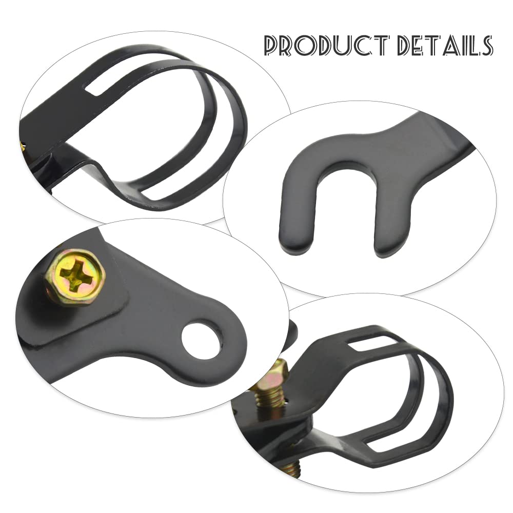 XINMEIWEN 2Pack 22mm and 31.8mm Brake Bracket Adapter Adjustable Bike Mounting Holder Disc Brake Bracket Frame Adapter Bicycle Components (160mm)