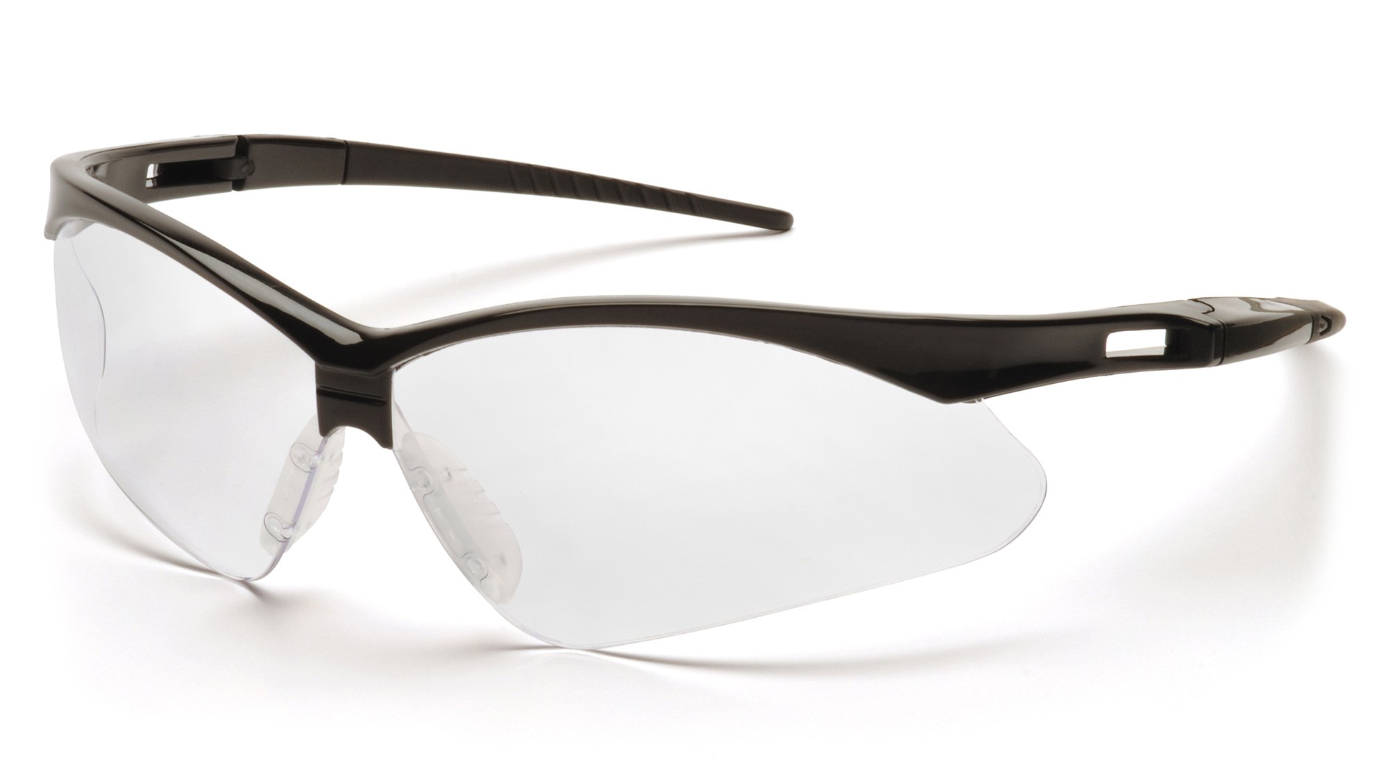 Pyramex Safety Products SB6310STP PMXTREME Safety Glasses, Clear Anti-Fog Lens with Black Frame & Cord, Clear