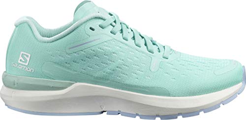 Salomon Sonic 4 Balance Running Shoes for Women, Tanager Turquoise/White/Kentucky Blue, 10