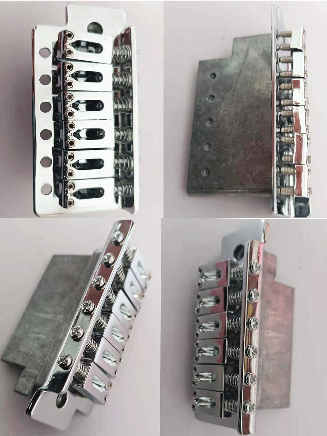 Ubrand 52.5mm Guitar Stratocaster Tremolo Bridge, Right, 2101-STQQ-CR