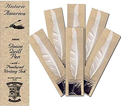Quill Pen and Powdered Ink, Set of 2