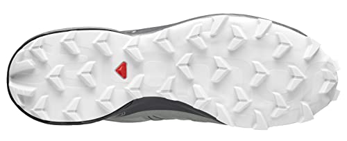 Salomon womens Salomon Women's Speedcross 5 for Women Trail Running Shoe, Wrought Iron/Spray/White, 9.5 US