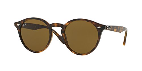 Ray-Ban RB2180 710/73 51M Dark Havana/Dark Brown Sunglasses for Men for Women