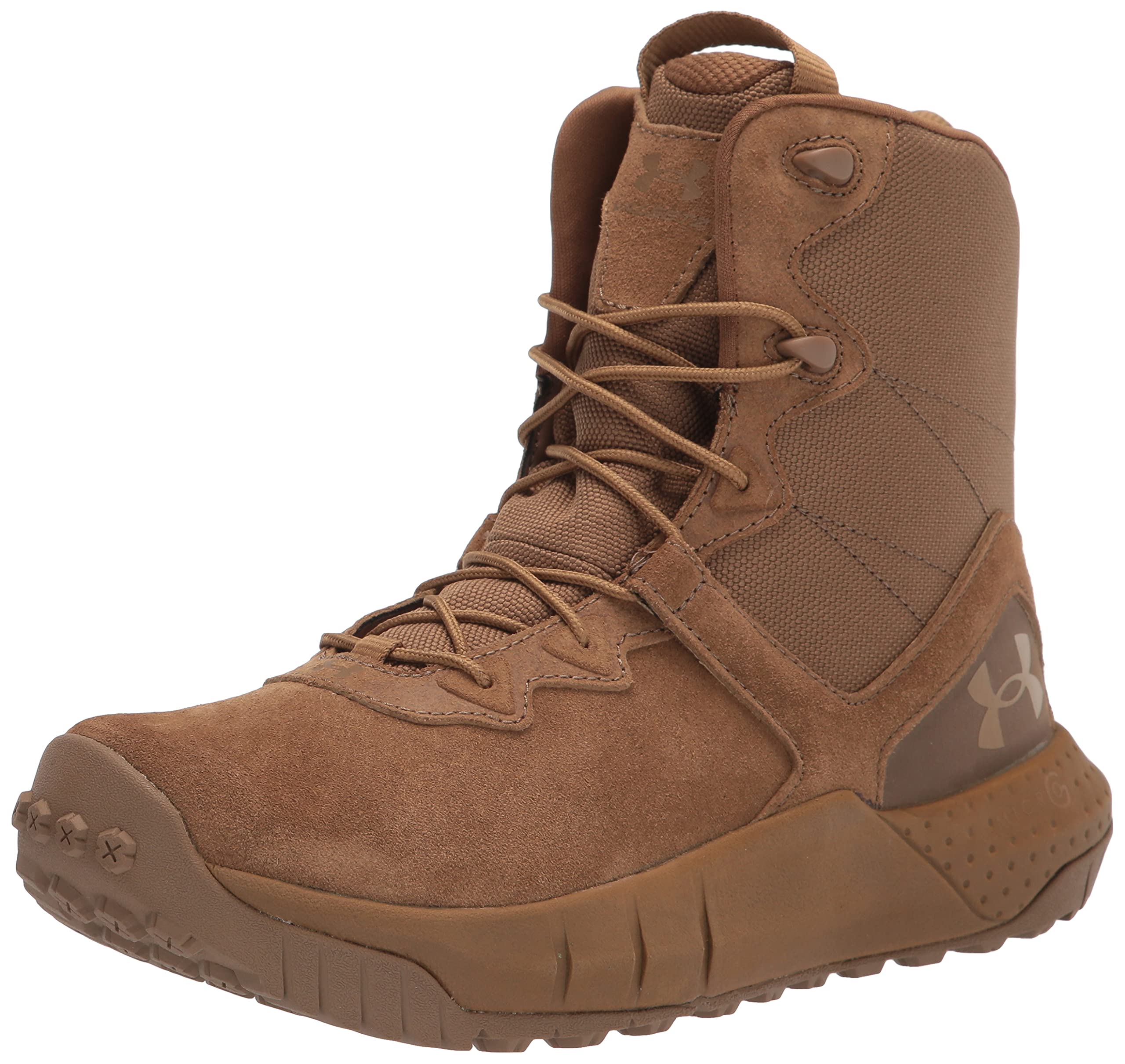 Under Armour Women's Micro G Valsetz Lthr Military and Tactical Boot, Coyote (200)/Coyote, 9 M US