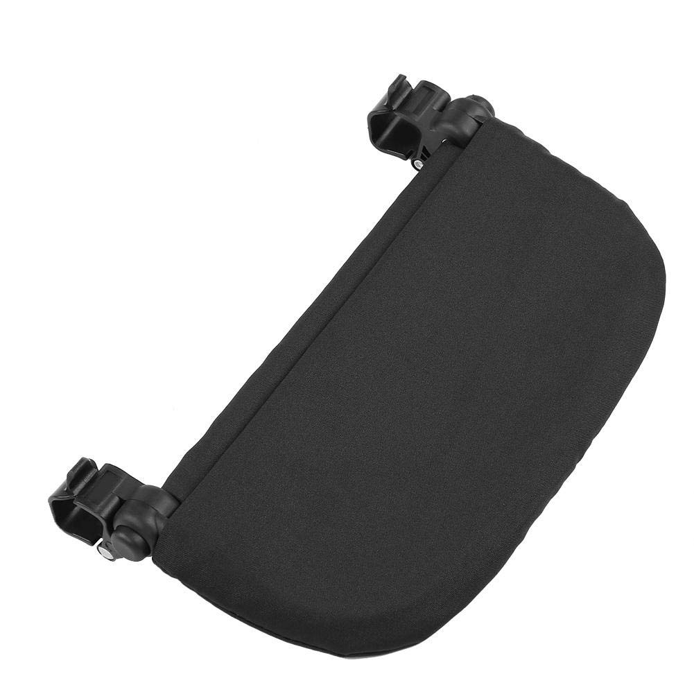 ViaGasaFamido Baby Stroller Accessories, Baby Stroller 14cm Extension Footrest for Yoya VOVO Pushchair Foot Support Accessory(Black)