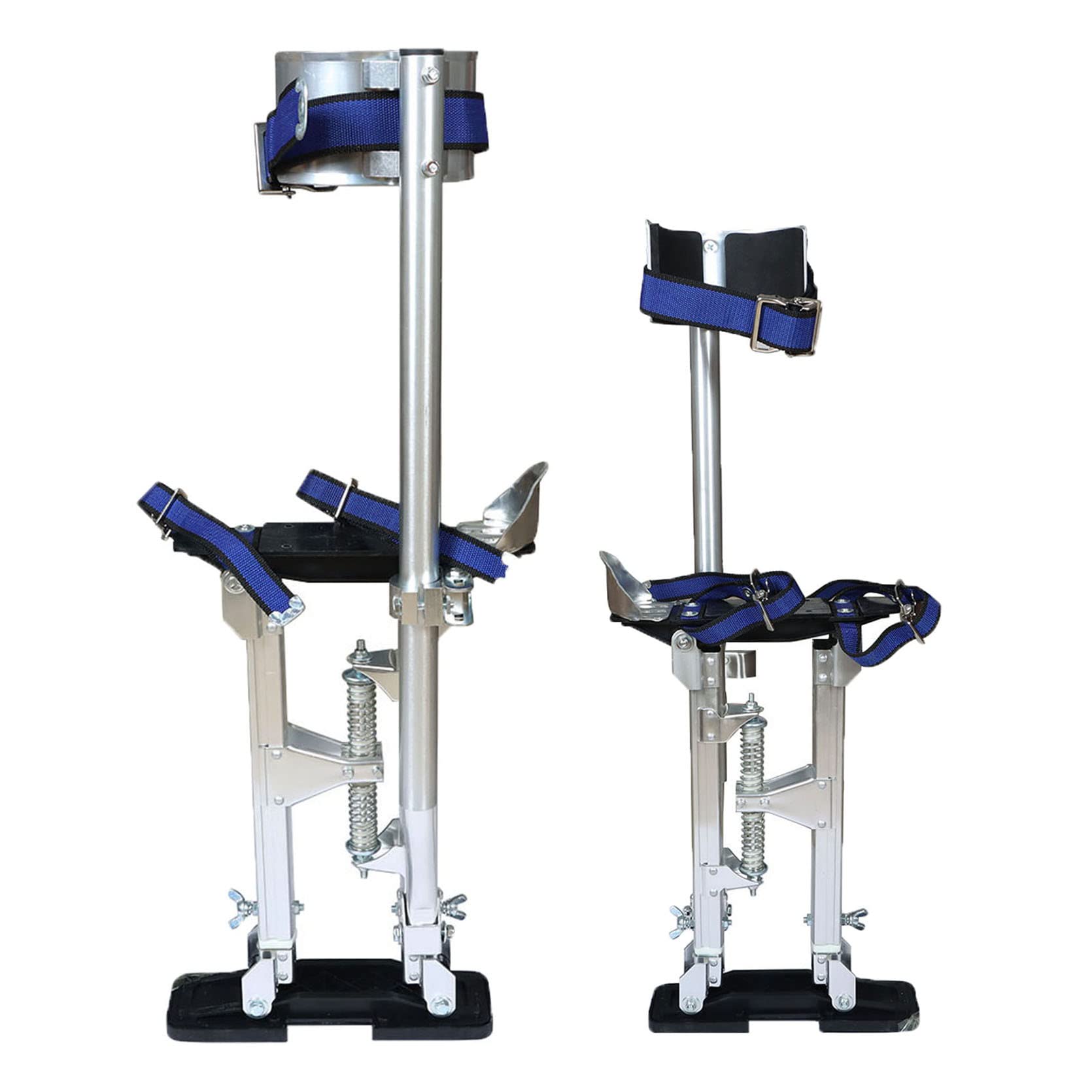 TINVHY 15-23In Adjustable Drywall Stilts for Sheetrock Painting or Cleaning Silver