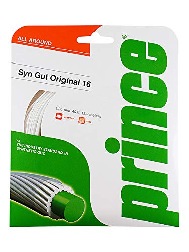 Prince Synthetic Gut Original 16g White Tennis String