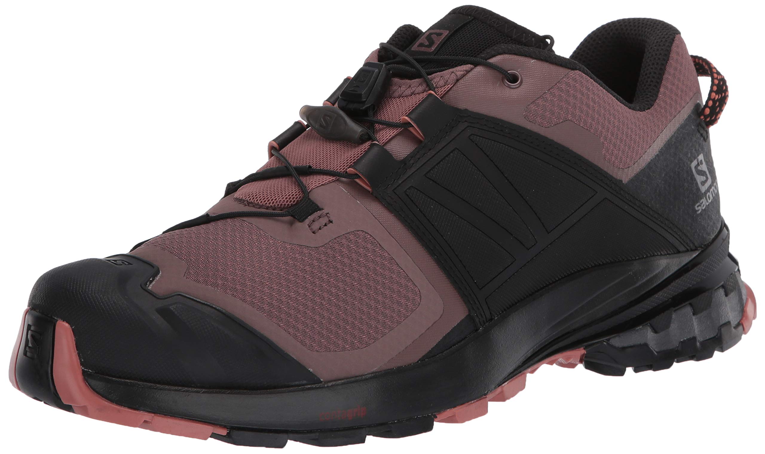 Salomon XAILD Trail Running Shoes for Women, Trooper/Green Gables/Almond Cream, 9.5
