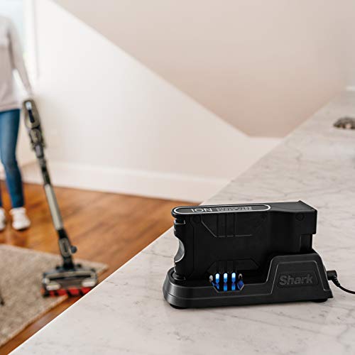 Shark ION F80 Lightweight Cordless Stick Vacuum with MultiFLEX, DuoClean for Carpet & Hardfloor, Hand Vacuum Mode, and (2) Removable Batteries (IF281)