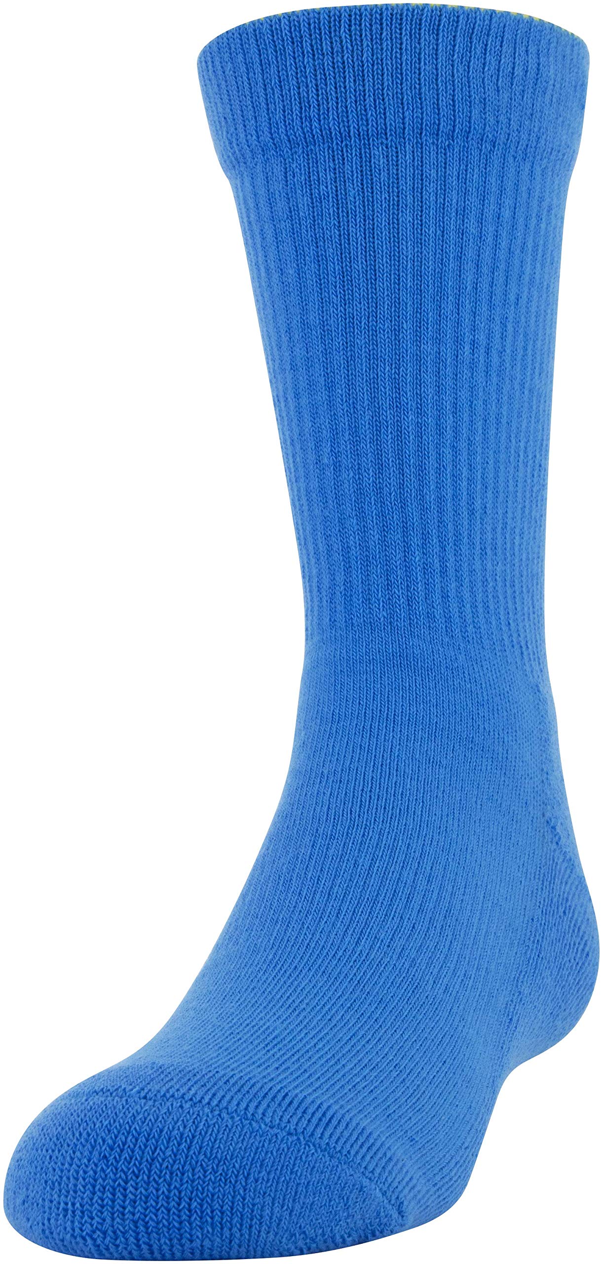 Under Armour Youth Novelty Crew Socks, 2-Pairs , White , Small