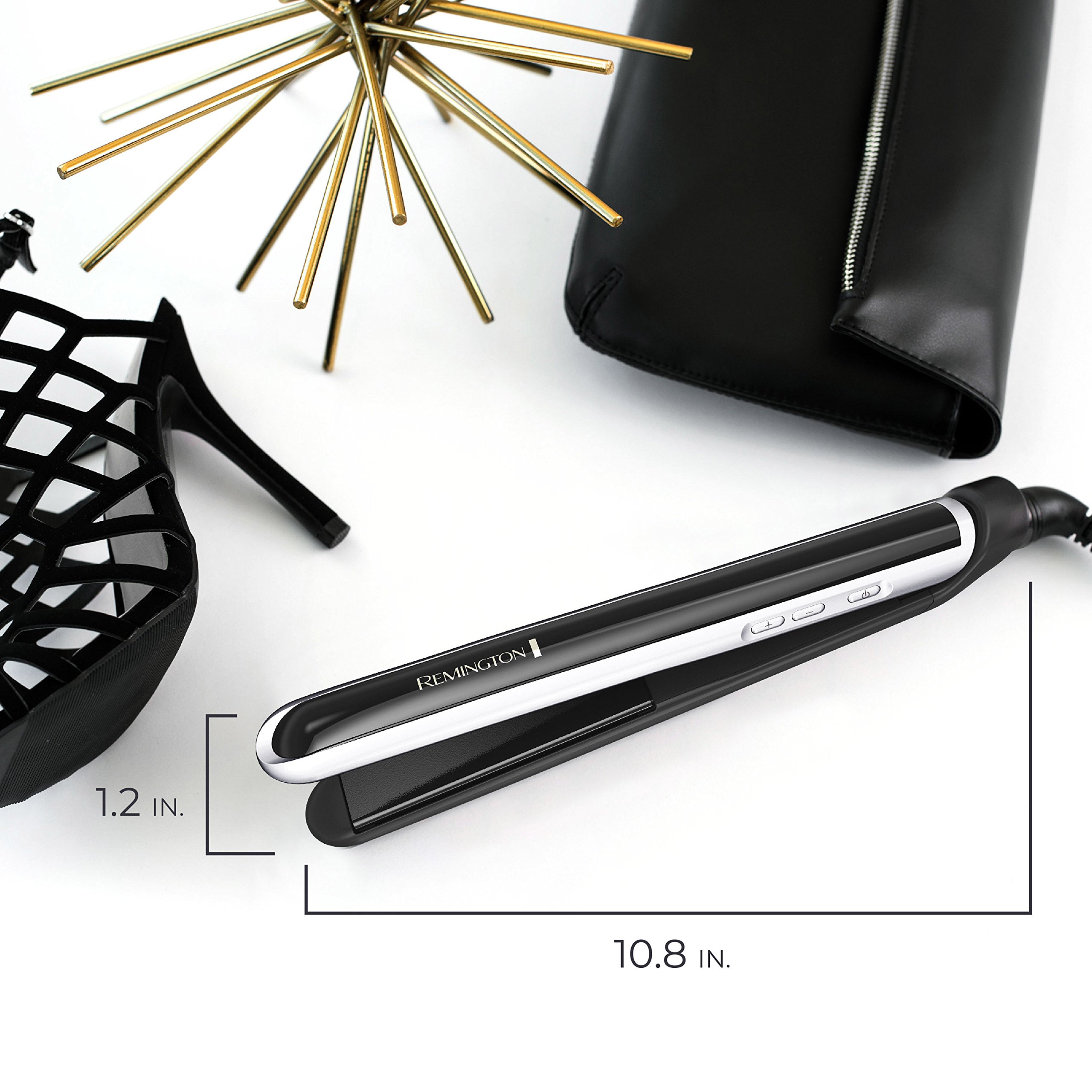 Remington Pearl Pro Ceramic Flat Iron, Black