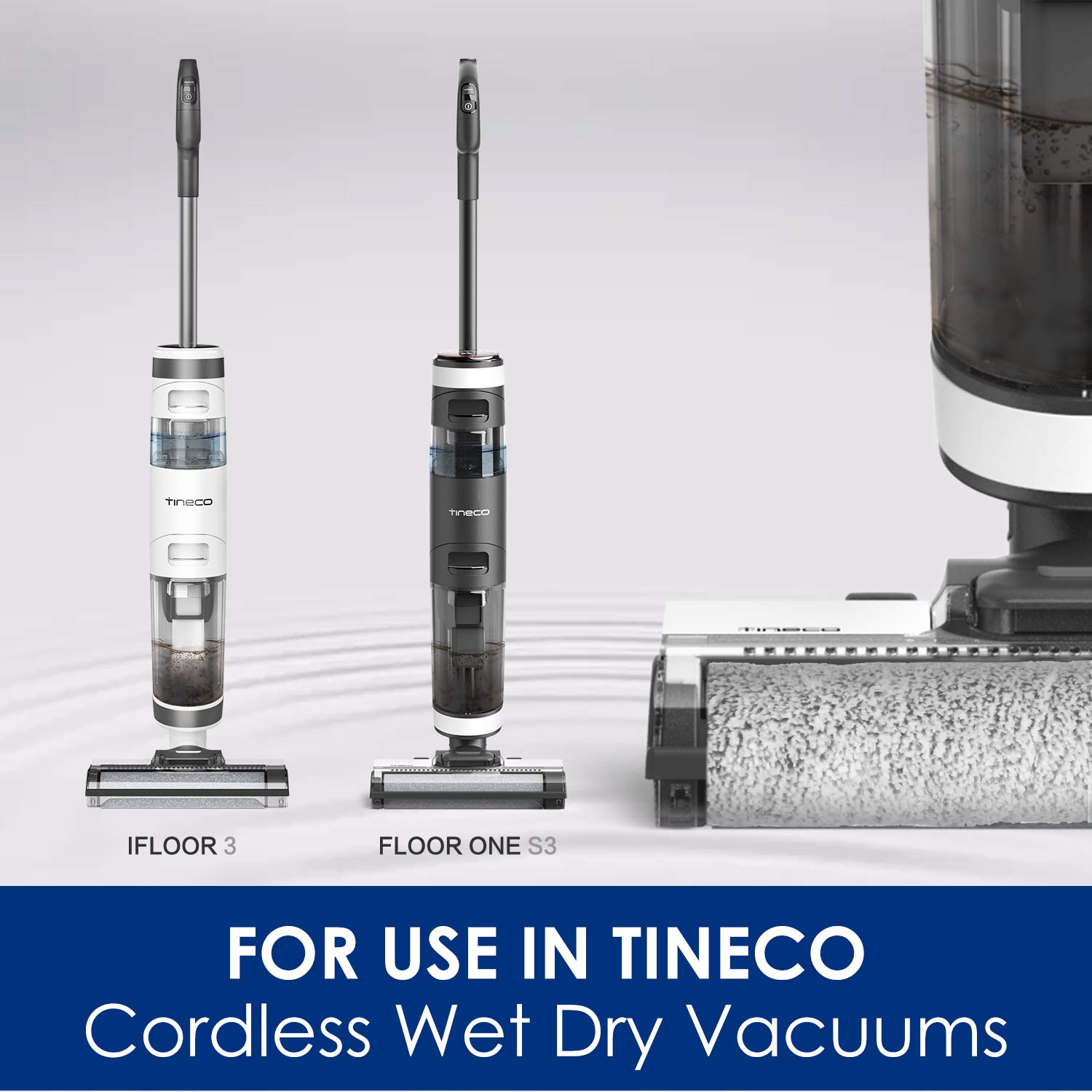 Tineco Replacement Brush Roller for iFloor 3/Floor One S3 Wet Dry Cordless Vacuum Cleaner