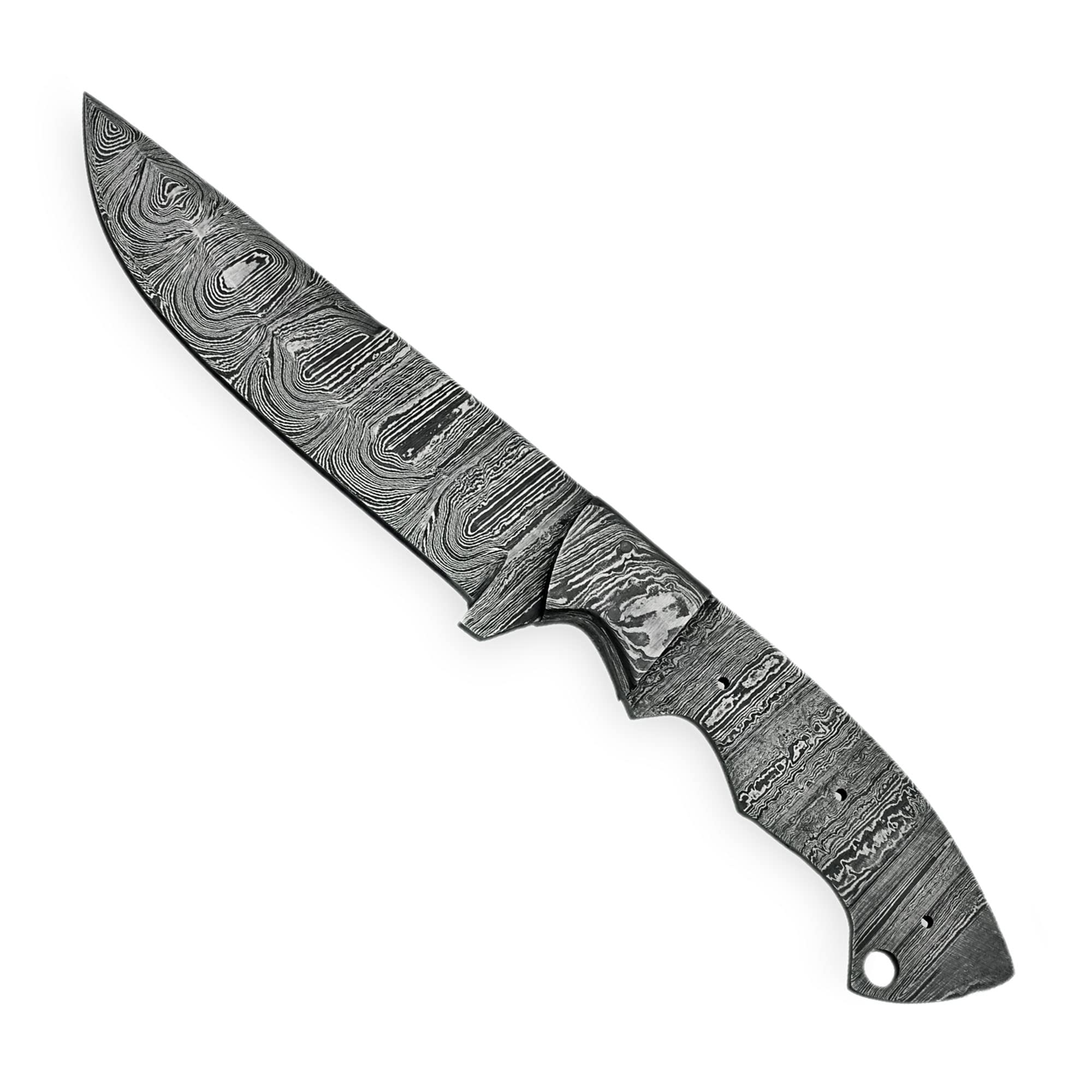 Poshland BB-7005 Damascus Steel Blank Blade as Knife Making Supplies Handmade