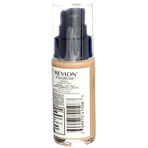 Revlon Colorstay for Normal/Dry Skin Makeup, Medium Beige 1 oz (Pack of 3)