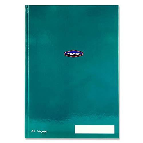 Premier Stationery S2898040 A4 Case Bound Notebook (Pack of 3)
