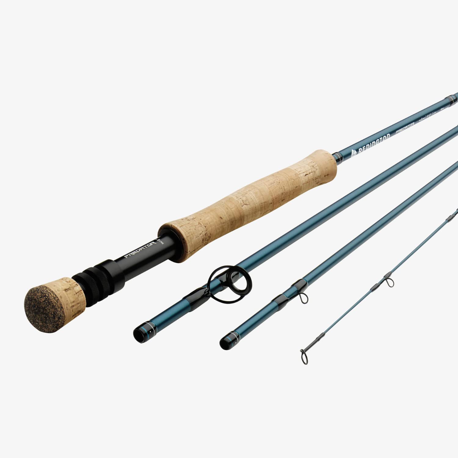 Redington Fly Fishing Rod 890-4 Predator Rod W/Tube 8WT 9-Foot 4pc