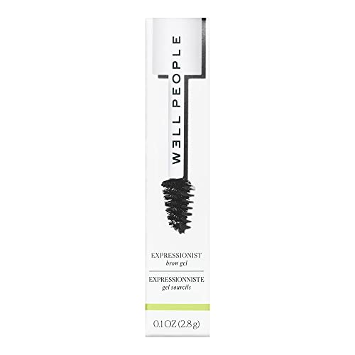 Well People Expressionist Brow Gel, Conditioning Gel For Thickening & Filling In Brows, Creates Fuller-looking Brows, Vegan & Cruelty-free, Brown